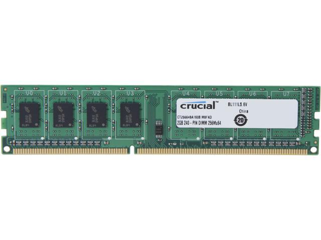 Click here for Crucial 2GB DDR3 1600 (PC3 12800) Desktop Memory M... prices
