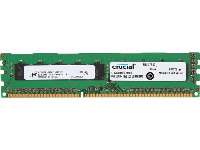 Click here for Crucial 8GB 240-Pin DDR3 SDRAM DDR3 1866 (PC3 1490... prices