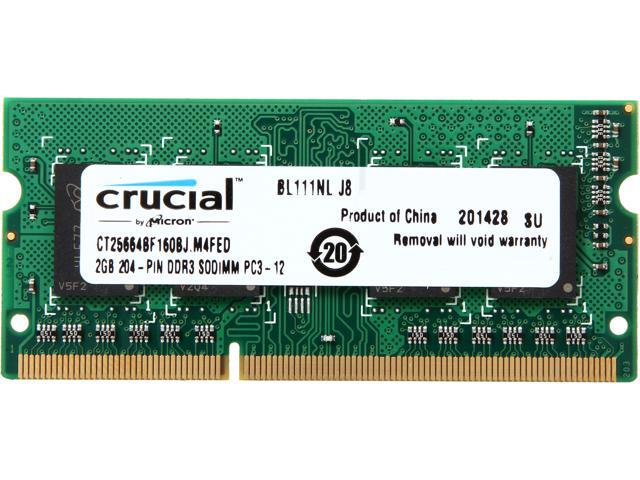 Click here for Crucial 2GB 204-Pin DDR3 SO-DIMM DDR3L 1600 (PC3L... prices