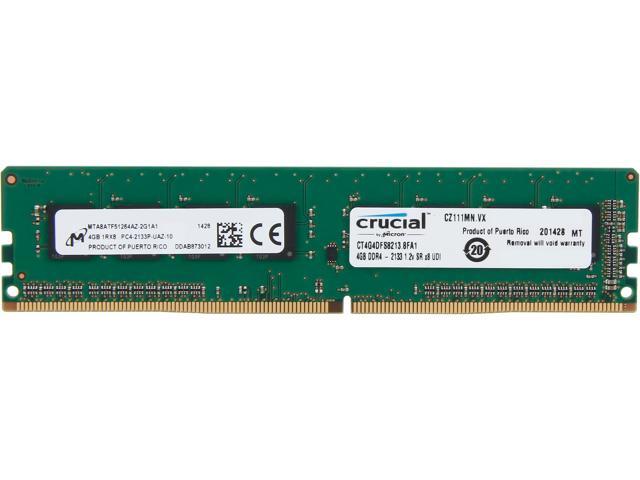 Click here for Crucial 4GB DDR4 2133 (PC4 17000) Desktop Memory M... prices