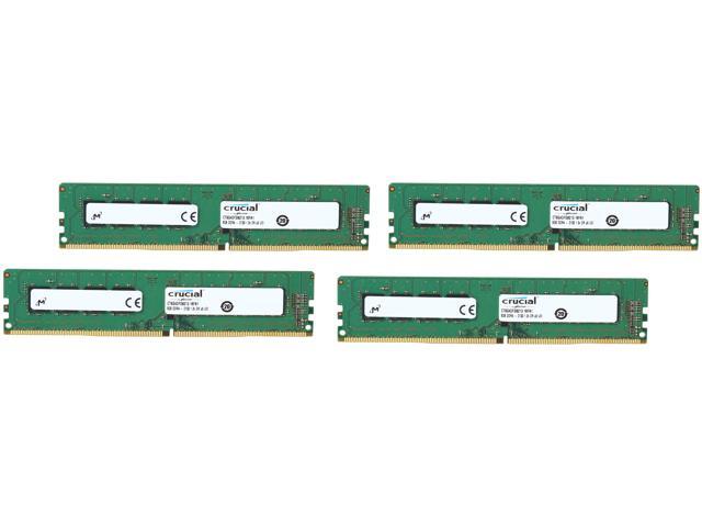 Click here for Crucial 32GB (4 x 8GB) DDR4 2133 (PC4 17000) Deskt... prices