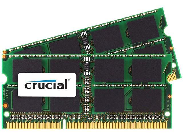 Click here for Crucial - DDR3 - 8 GB: 2 x 4 GB - SO-DIMM 204-pin... prices
