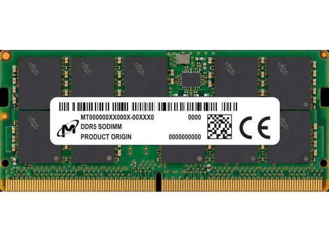 Click here for Micron 16GB DDR5-4800 ECC SODIMM Memory - 1Rx8 Sin... prices