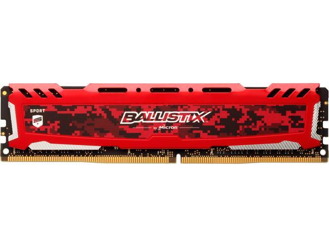Click here for Ballistix Sport LT 8GB Single DDR4 2666 MT/s (PC4-... prices