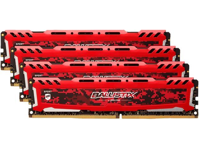 Click here for Ballistix Sport LT 32GB Kit (8GBx4) DDR4 2666 MT/s... prices