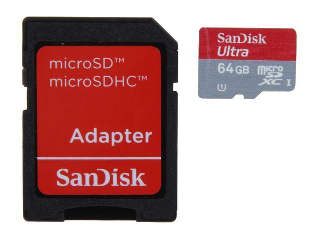 Click here for SanDisk Ultra UHS-I 64GB microSDXC Flash Card Mode... prices