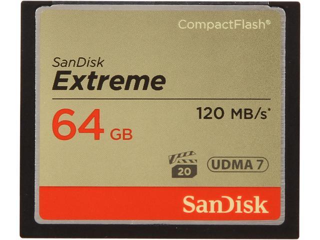 Click here for SanDisk 64GB Compact Flash (CF) Memory Card Extrem... prices