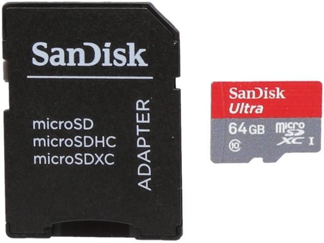 Click here for SanDisk Ultra 64GB microSDXC Flash Card Model SDSD... prices
