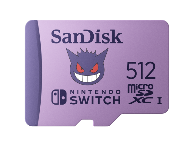 Click here for Open Box - SanDisk Pokémon 512GB microSDXC Flash C... prices