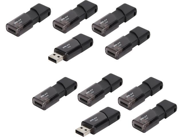 Click here for PNY Attache 160GB (16GB x 10) USB 2.0 Flash Drive prices