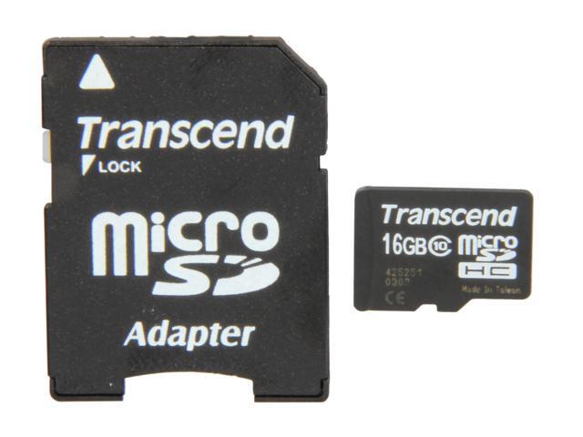 Click here for Transcend 16GB microSDHC Flash Card Model TS16GUSD... prices