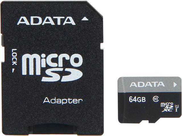 Click here for ADATA 64GB Premier microSDXC UHS-I / Class 10 Memo... prices