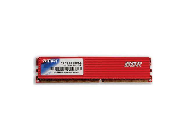 Click here for Patriot 1GB DDR 400 (PC 3200) Desktop Memory Model... prices