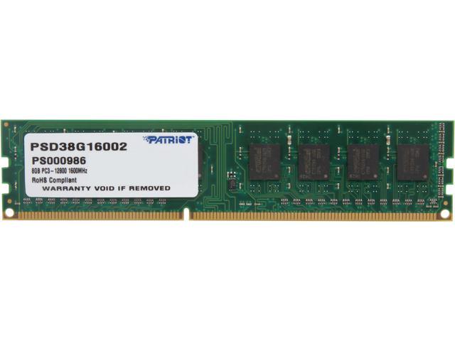 Click here for Patriot Signature Line 8GB DDR3 1600 (PC3 12800) D... prices