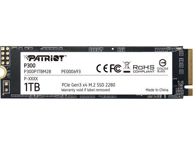 Click here for Patriot P300 M.2 2280 1TB PCIe Gen3 x4  NVMe 1.3 I... prices