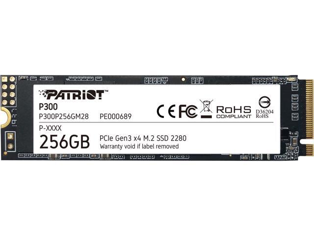 Click here for Patriot P300 M.2 2280 256GB PCIe Gen3 x4  NVMe 1.3... prices