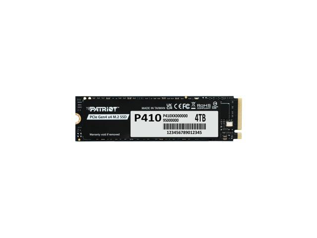 Click here for Patriot P410 SSD M.2 2280 4TB Gen 4 PCI-Express 4.... prices