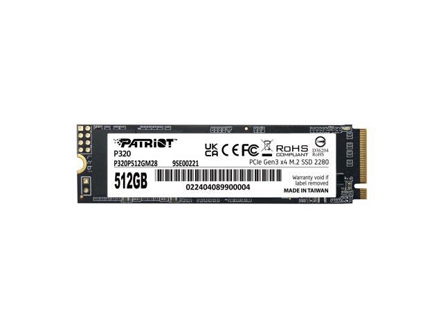 Click here for Patriot P320 M.2 2280 512GB PCI-Express 3.0 x4 Int... prices