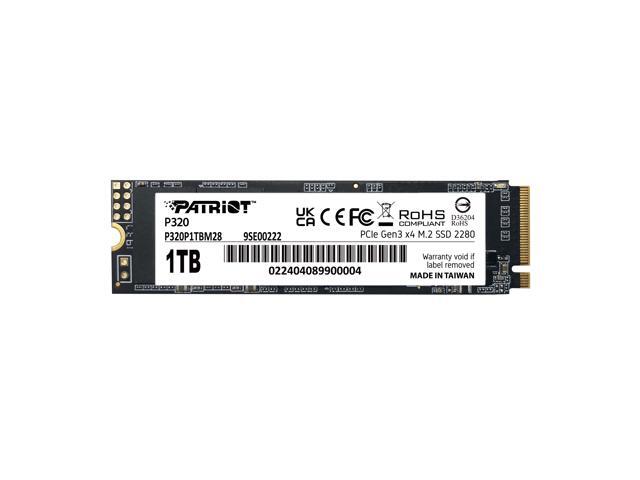 Click here for Patriot P320 M.2 2280 1TB PCI-Express 3.0 x4 Inter... prices