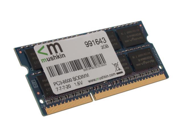 Click here for Mushkin Enhanced 2GB 204-Pin DDR3 SO-DIMM DDR3 106... prices