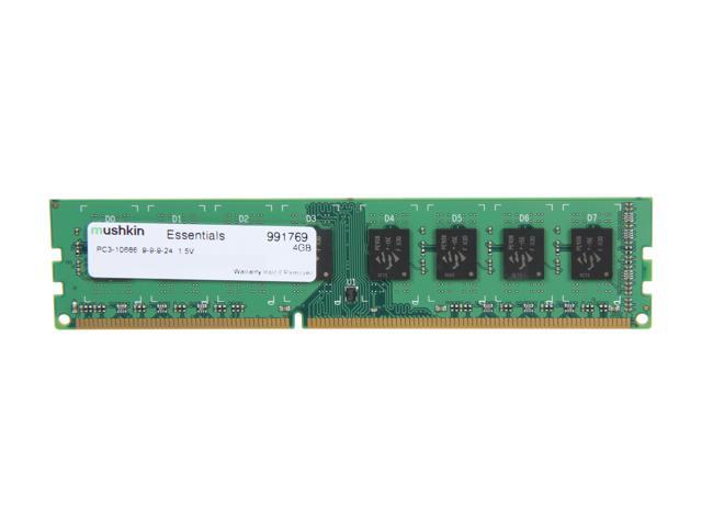 Click here for Mushkin Enhanced Essentials 4GB DDR3 1333 (PC3 106... prices