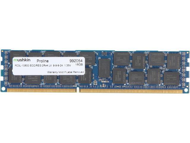 Click here for Mushkin Enhanced PROLINE 16GB ECC Registered DDR3... prices