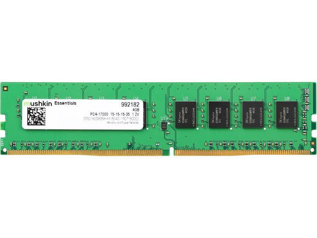 Click here for Mushkin Enhanced Essentials 4GB DDR4 2133 (PC4 170... prices