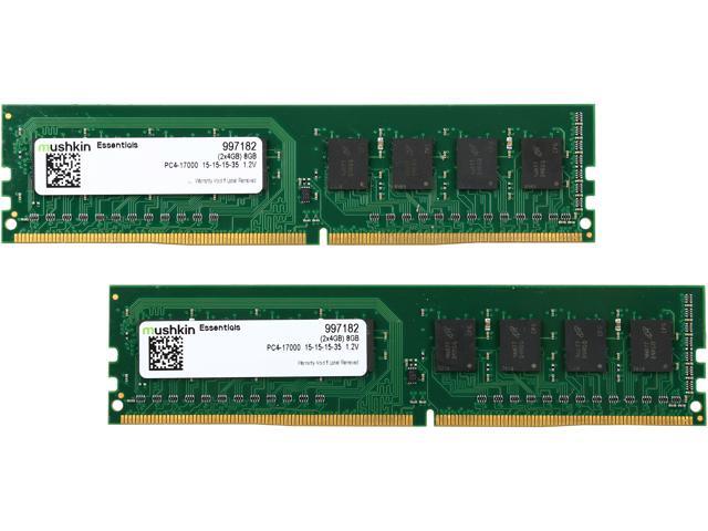Click here for Mushkin Enhanced Essentials 8GB (2 x 4GB) DDR4 213... prices