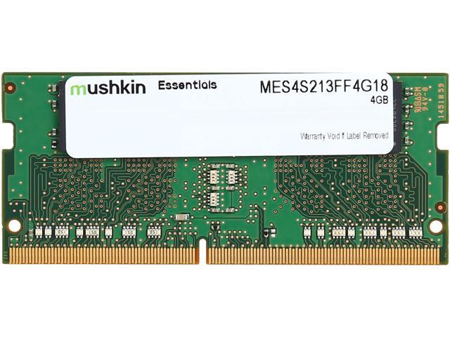 Click here for Mushkin Enhanced Essentials 4GB 260-Pin DDR4 SO-DI... prices