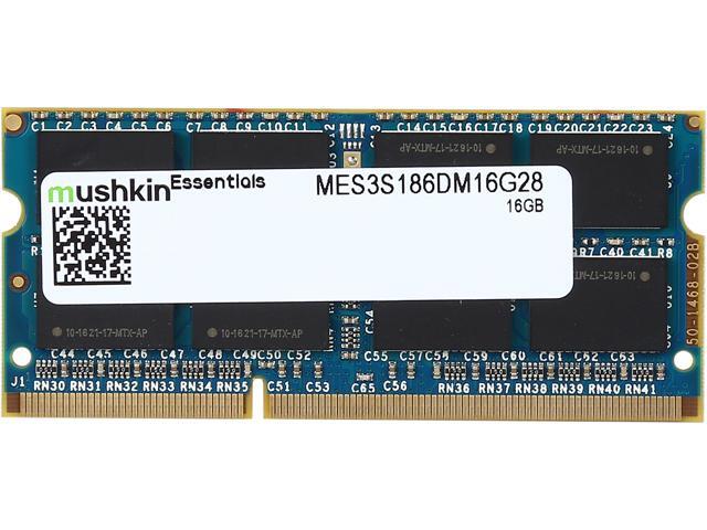 Click here for Mushkin Enhanced Essentials 16GB 204-Pin DDR3 SO-D... prices