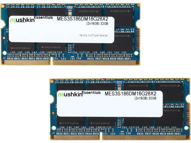 Click here for Mushkin Enhanced Essentials 32GB (2 x 16GB) 204-Pi... prices