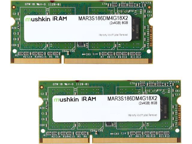 Click here for Mushkin Enhanced iRam 8GB (2 x 4GB) 204-Pin DDR3 S... prices