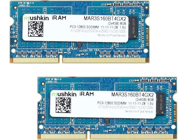 Click here for Mushkin Enhanced iRam 8GB (2 x 4GB) 204-Pin DDR3 S... prices