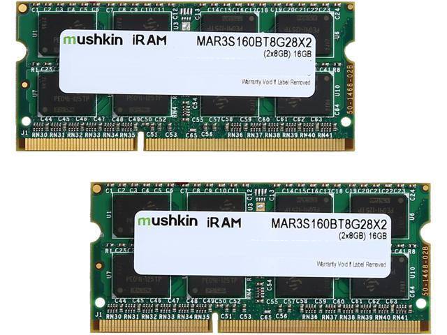 Click here for Mushkin Enhanced iRam 16GB (2 x 8GB) 204-Pin DDR3... prices