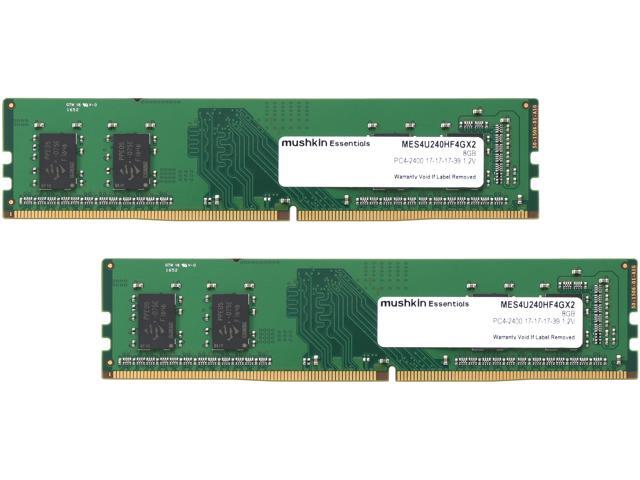 Click here for Mushkin Enhanced Essentials 8GB (2 x 4GB) DDR4 240... prices