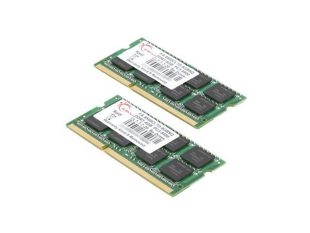 Click here for G. SKILL 8GB (2 x 4GB) 204-Pin DDR3 SO-DIMM DDR3 1... prices