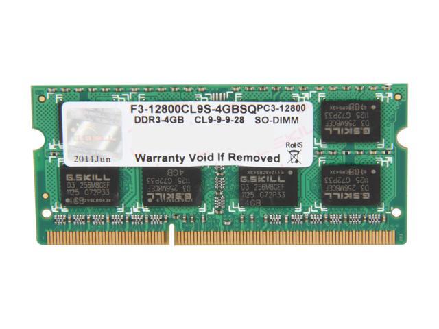 Click here for G. SKILL 4GB 204-Pin DDR3 SO-DIMM DDR3 1600 (PC3 1... prices