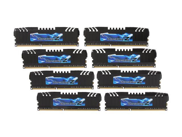 Click here for G. SKILL Ripjaws Z Series 32GB (8 x 4GB) DDR3 2133... prices