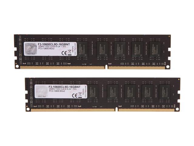 Click here for G. SKILL Value Series 16GB (2 x 8GB) DDR3 1333 (PC... prices