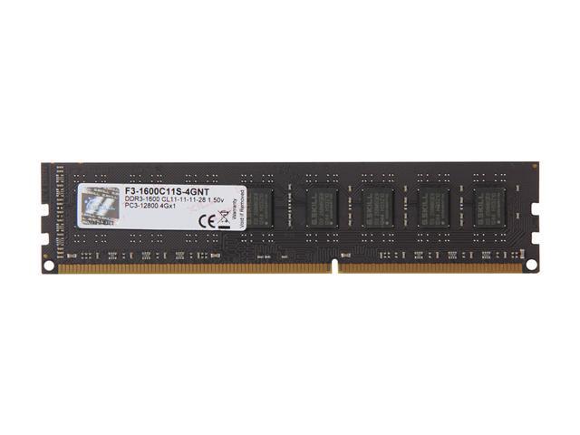 Click here for G. SKILL Value 4GB DDR3 1600 (PC3 12800) Desktop M... prices