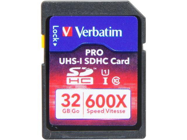 Click here for Verbatim PRO 32GB Secure Digital High-Capacity (SD... prices