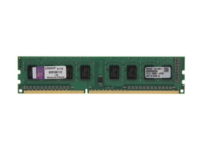 Click here for Kingston 2GB DDR3 1600 Desktop Memory Model KVR16N... prices