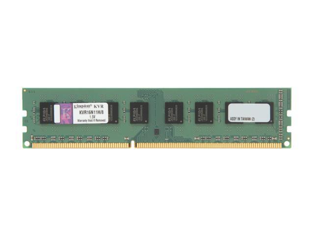 Click here for Kingston 8GB DDR3 1600 Desktop Memory STD Height 3... prices