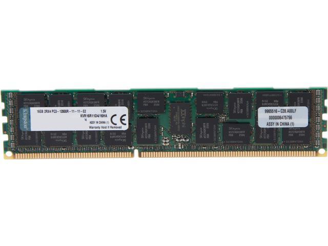 Click here for Kingston 16GB ECC Registered DDR3 1600 (PC3 12800)... prices