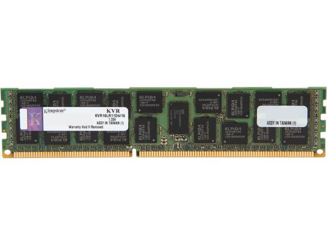 Click here for Kingston 16GB ECC Registered DDR3 1600 (PC3 12800)... prices