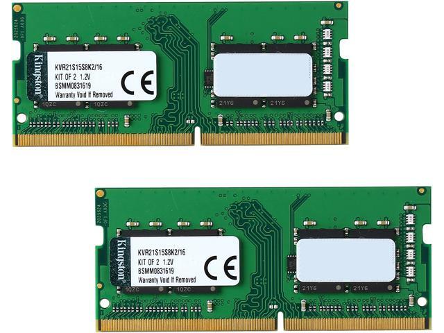 Click here for Kingston ValueRAM 16GB (2 x 8G) DDR4 2133 Laptop M... prices