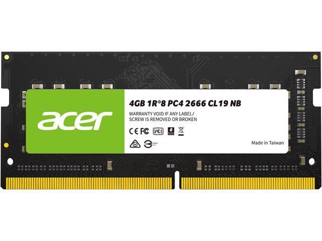 Click here for Acer SD100 4GB 260-Pin DDR4 SO-DIMM DDR4 2666 (PC4... prices