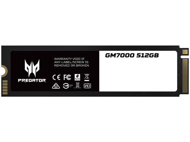 Click here for Predator GM7000 M.2 512GB PCI-Express 4.0 x4 Inter... prices