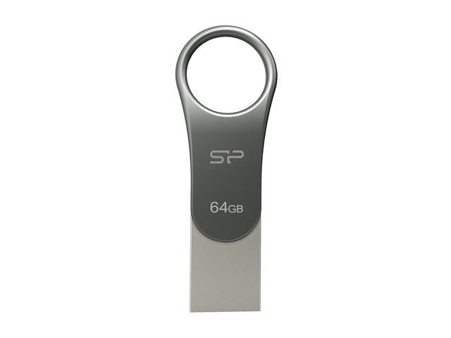 Click here for Silicon Power 64GB Mobile C80 Metallic Swivel Dual... prices