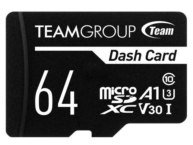 Click here for Team 64GB Dash Card microSDXC UHS-I/U3 Class 10 A1... prices